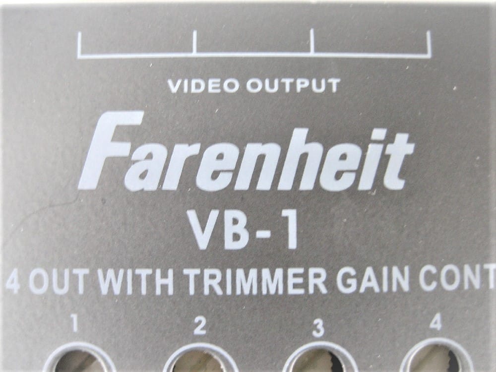Farenheit - VB-1 1-In/4-Out Multi Video Amplifier - New in Box- Free ...