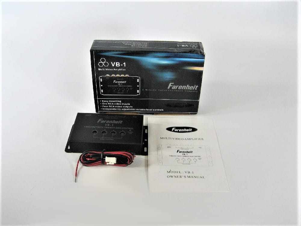 Farenheit - VB-1 1-In/4-Out Multi Video Amplifier - New in Box- Free ...