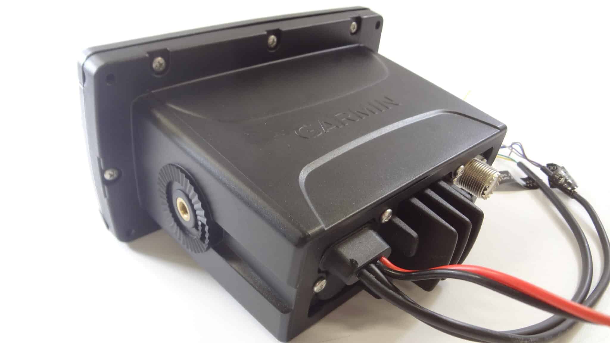 Garmin VHF 100 Submersible Radio Transceiver Unit with Rebuilt Hand Mic ...