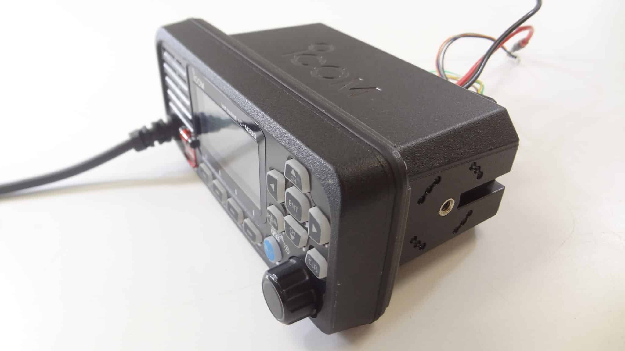 Icom IC-M330 Submersible Marine VHF Radio Transceiver Unit w/ Hand Mic ...