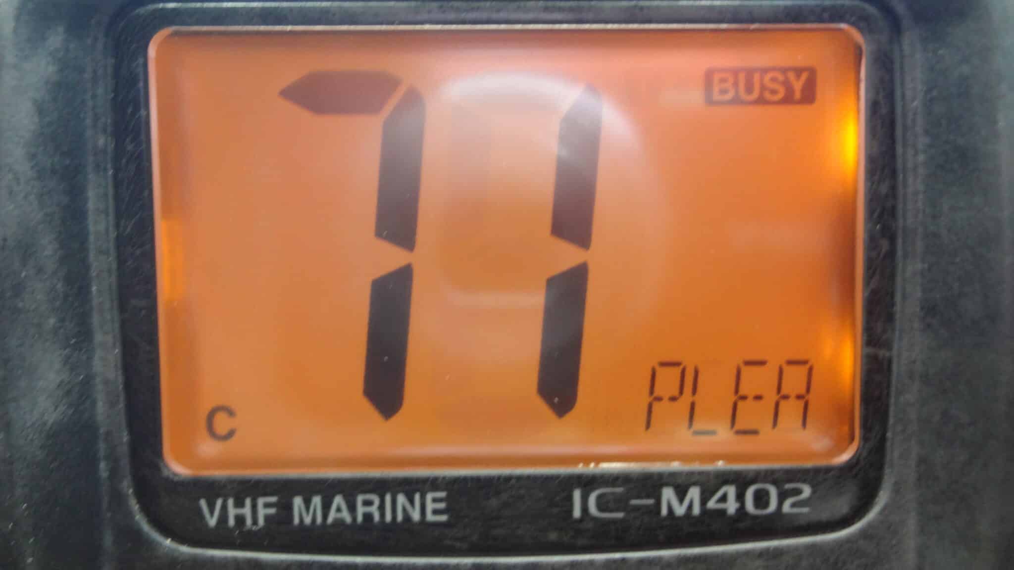 Icom IC-M402A Marine VHF Radio Transceiver Unit w/ HM-141B Hand Microphone - Max Marine Electronics