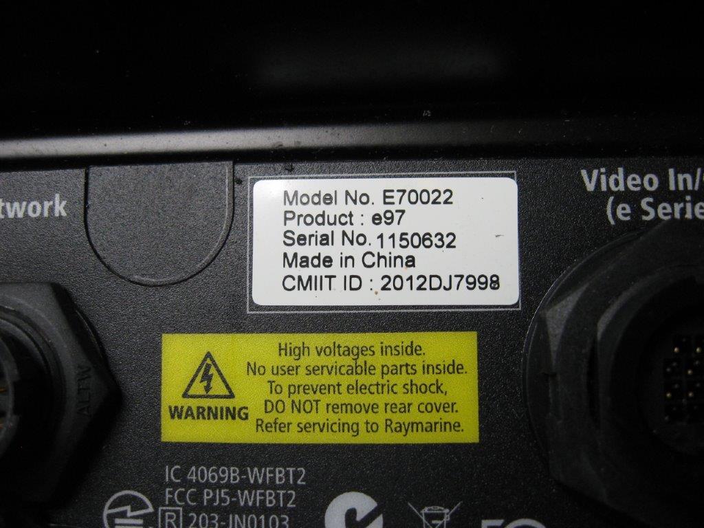 Raymarine e97 HybridTouch MFD - E70022 - TESTED - 90 Day Warranty ...