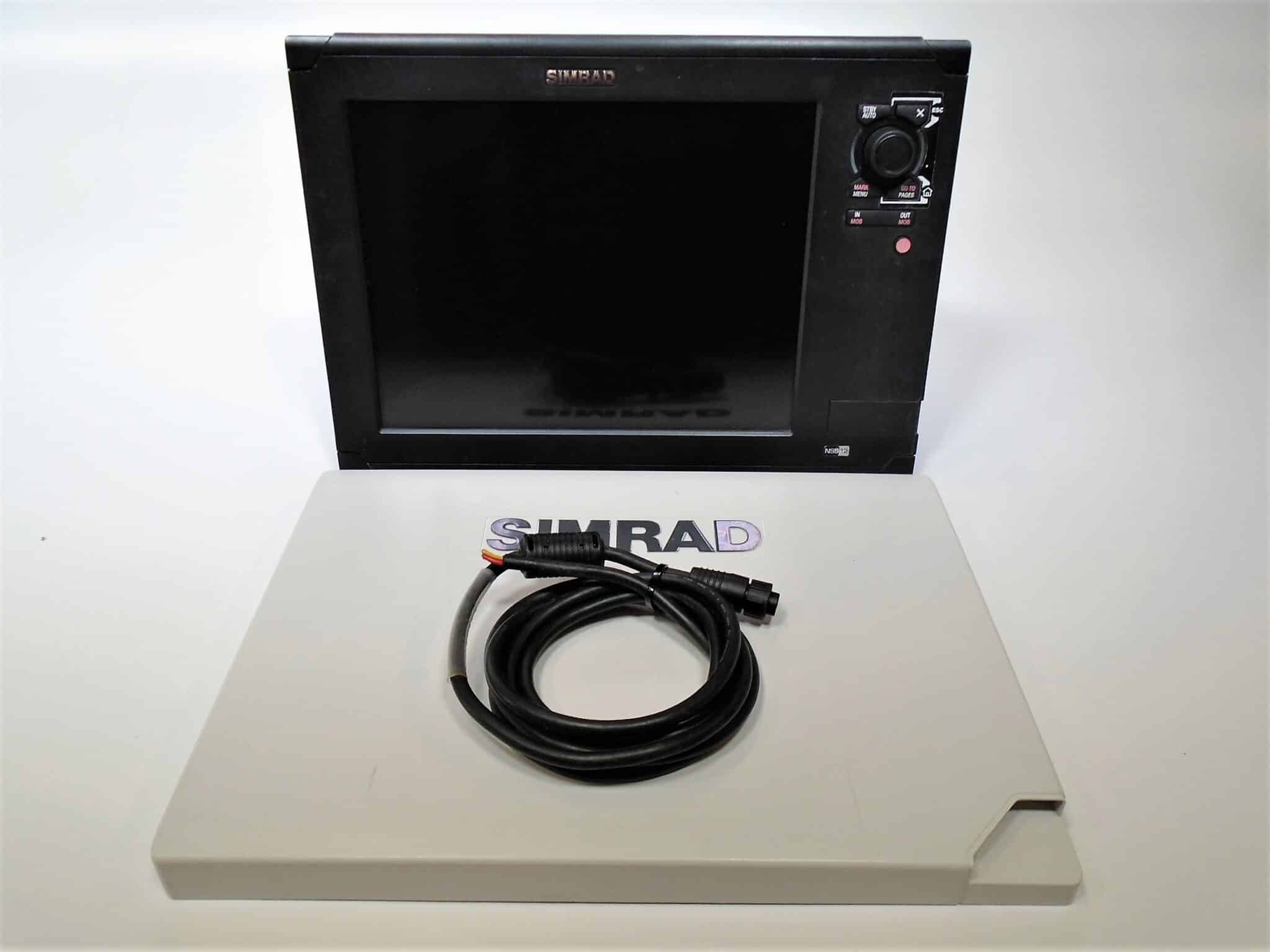 Simrad NSS12 Display AMER W / Power Cable - Great Condition 90 Day Warr ...