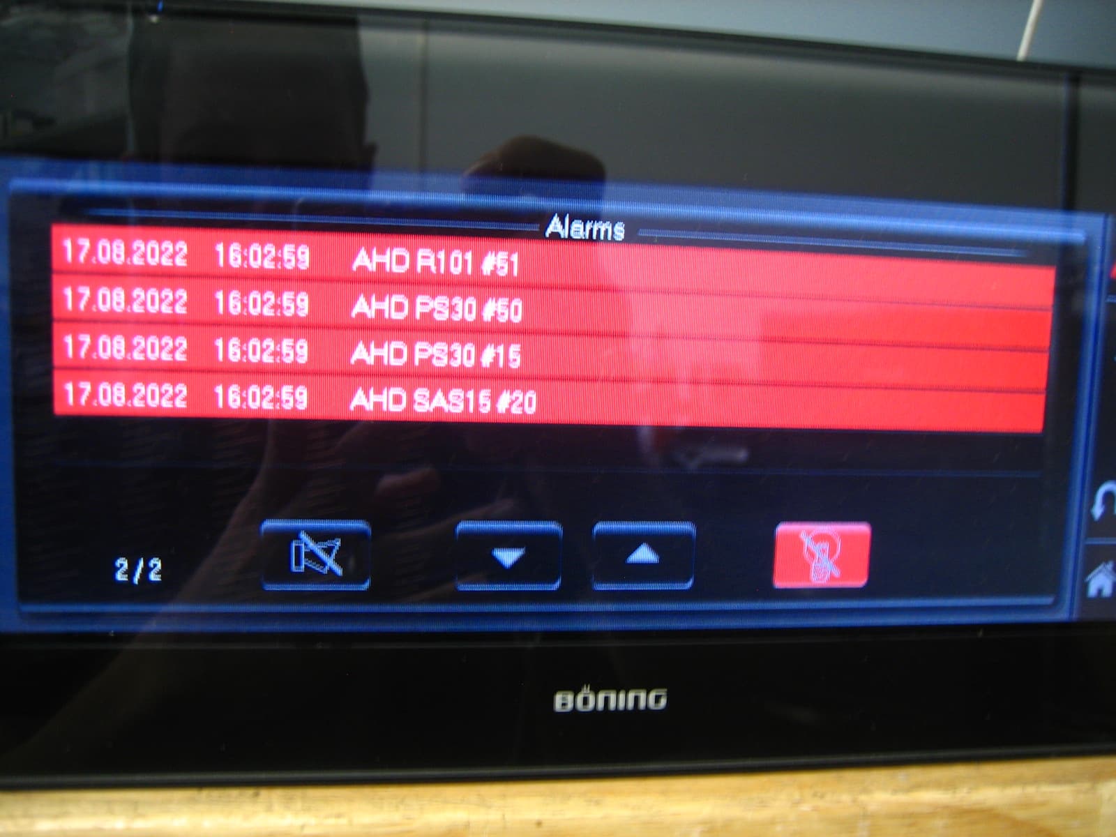 Boening AHD 880TC Marine Boat Systems Controller Display NEW LCD ...