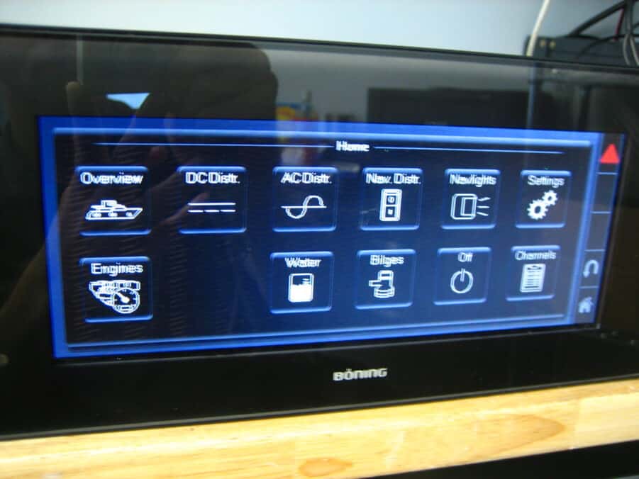 Boening AHD 880TC Marine Boat Systems Controller Display NEW LCD ...