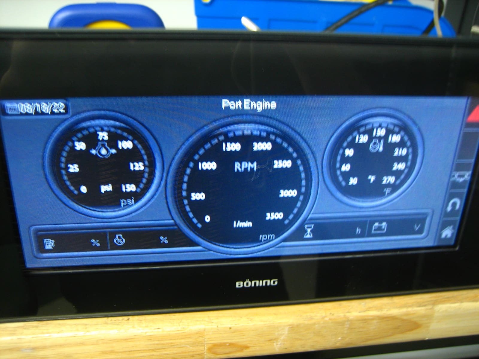 Boening AHD 880TC Marine Boat Systems Controller Display NEW LCD ...