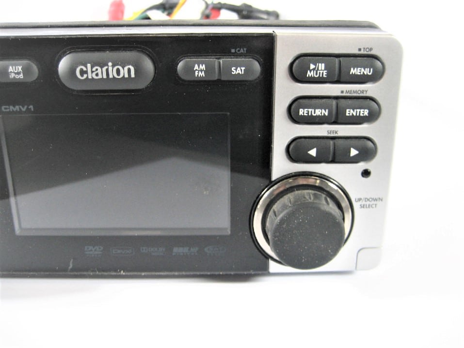 Clarion - CMV1 Marine DVD/CD/USB AM/FM XM Receiver - TESTED - See ...