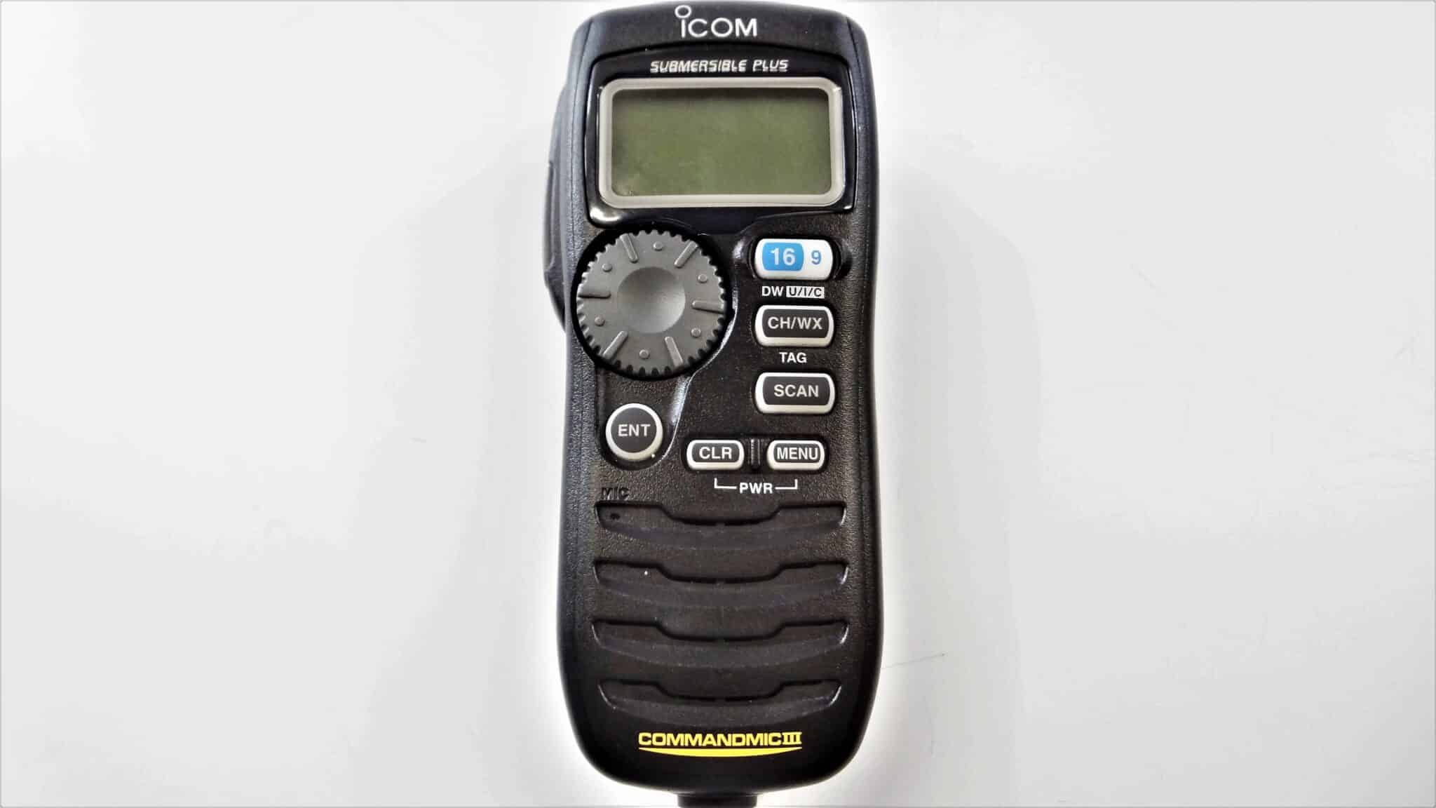 ICOM HM-162B CommandMic III for Icom IC-M504 /IC-M604 VHF!!! - Max ...