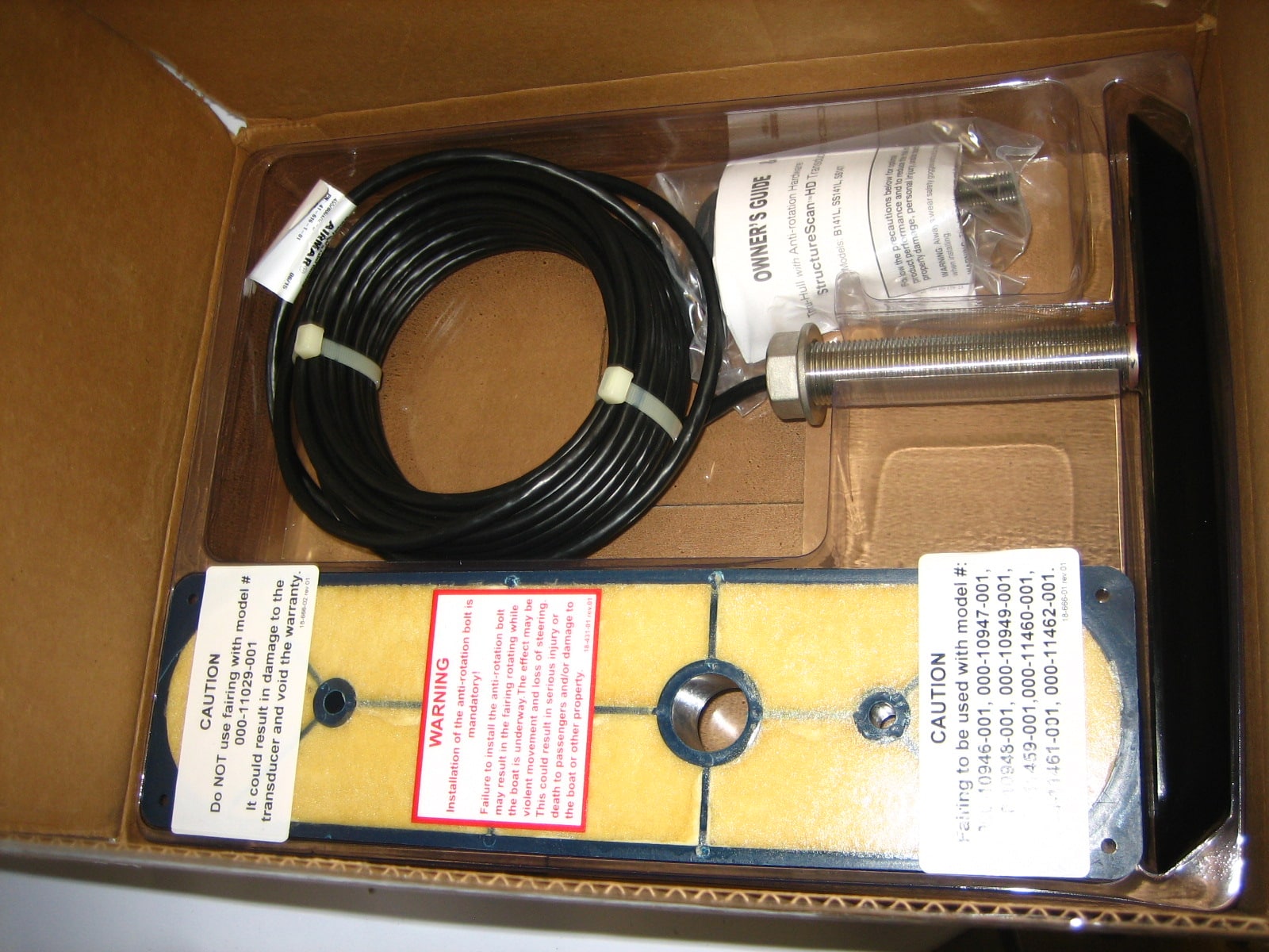 Lowrance Simrad Navico 000-11459-001 StructureScan HD Thru-Hull ...