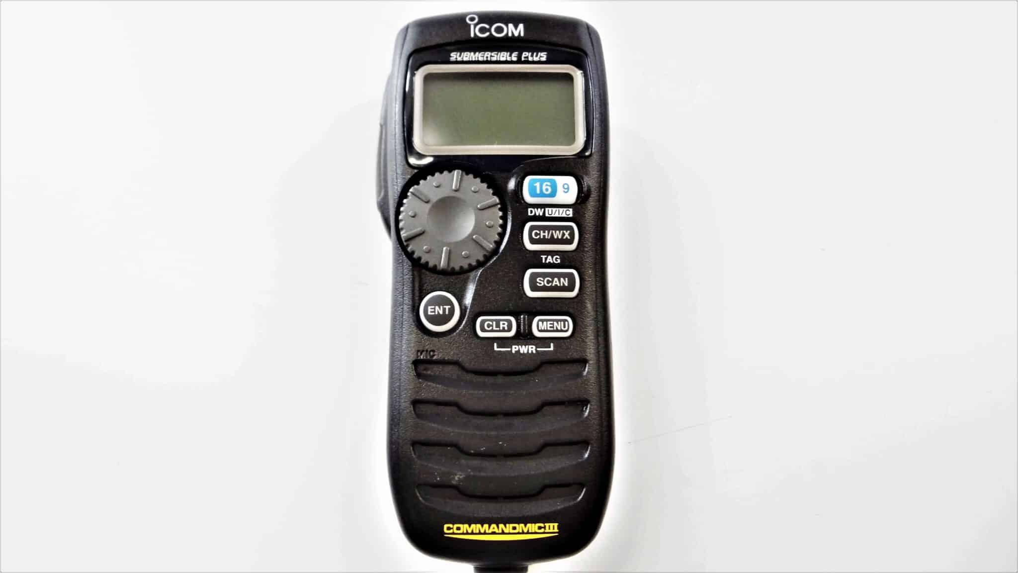 ICOM HM-162B CommandMic III for Icom IC-M504 /IC-M604 VHF! - Max Marine ...