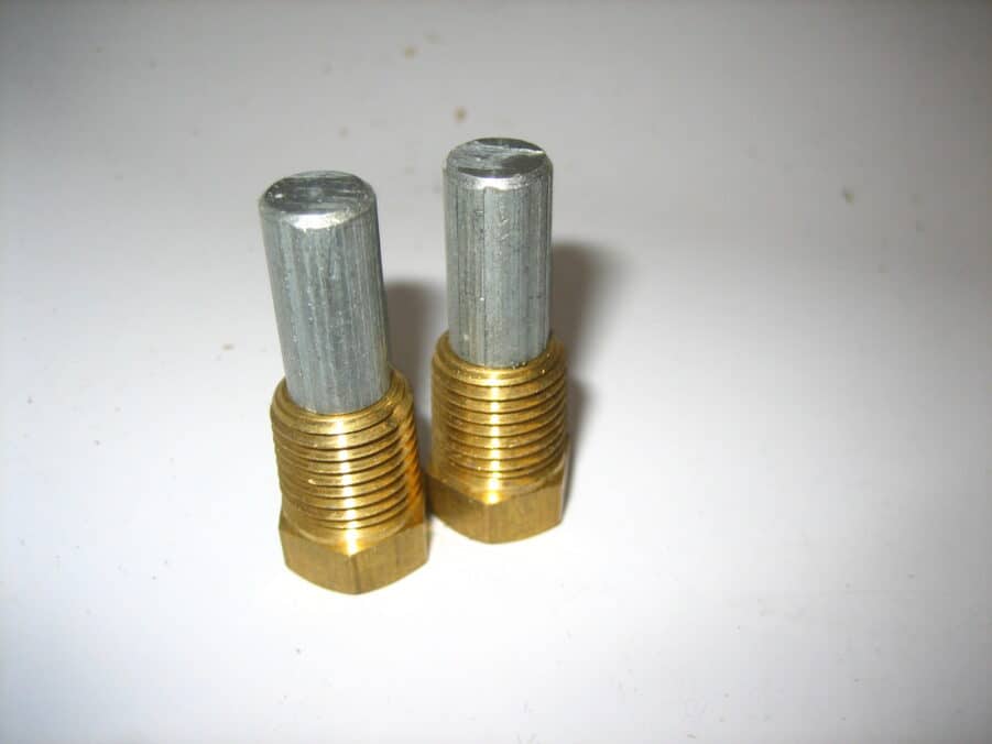 Seakeeper 40143SP *LOT OF 2*NEW* 1/4" NPT x 3/4" Zinc Pencil Anodes ...