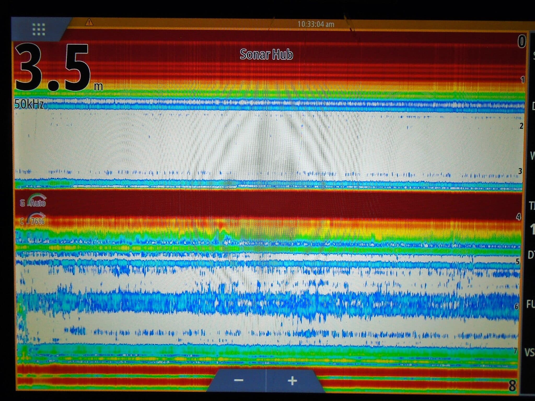 Simrad Sonar Hub Module w/Cables ~ Good Condition W/ 90 Day Warranty ...