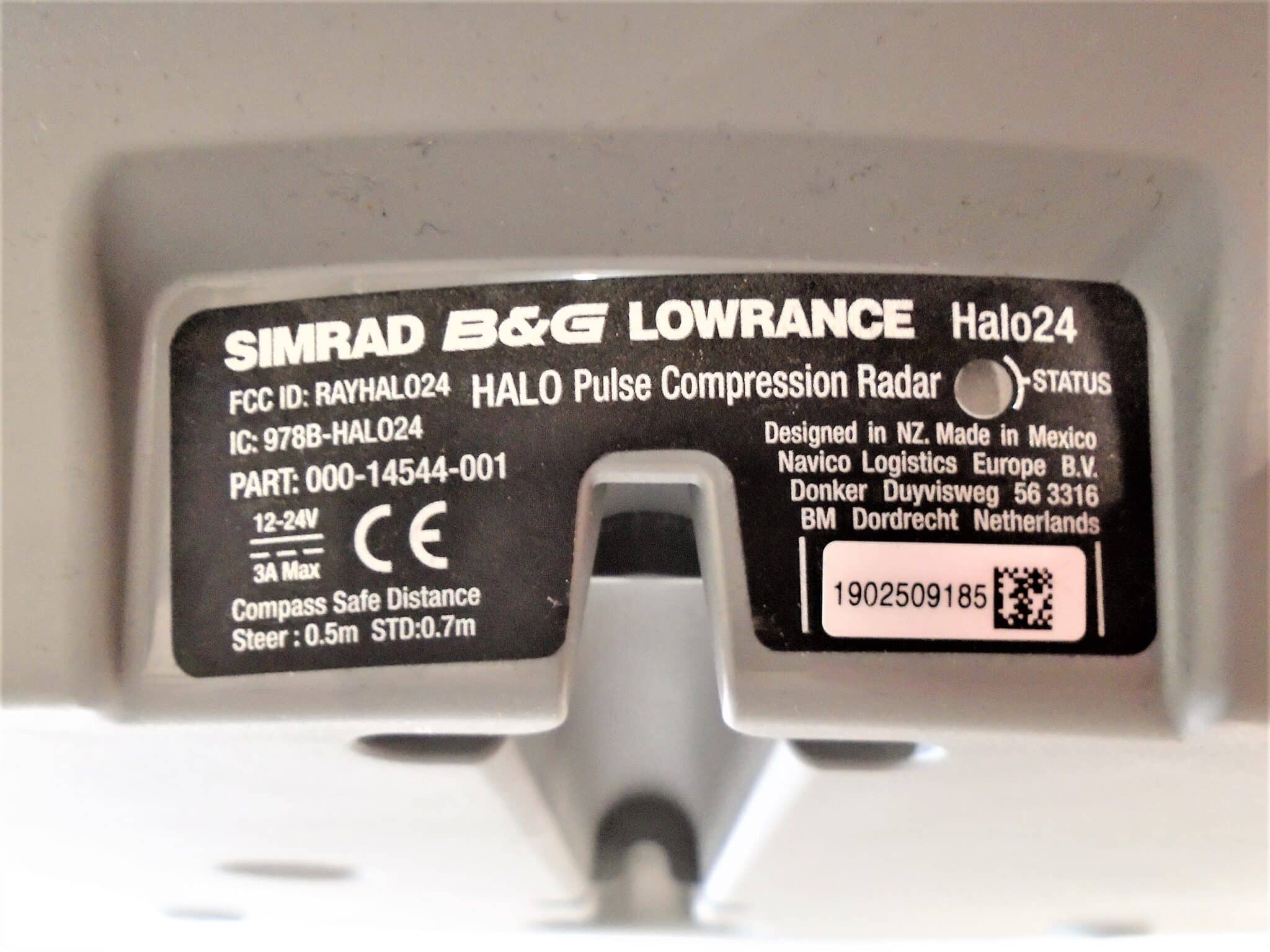 Simrad/Lowrance/B&G/Navico Halo24 Dome (Empty) - Great Cond - Max ...