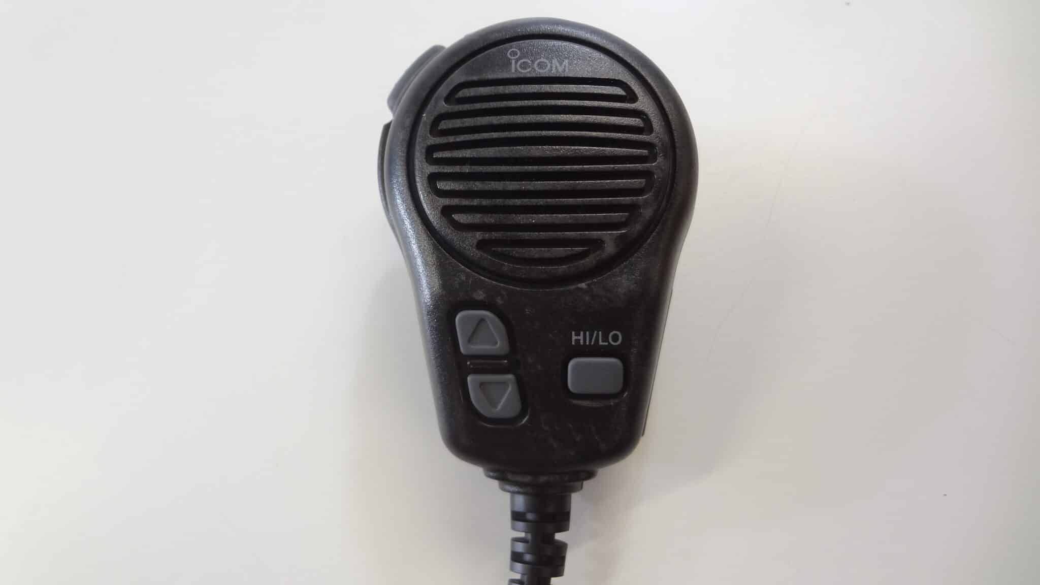 Icom IC-M412 Submersible VHF Marine Radio Transceiver Unit w/ HM-164B ...