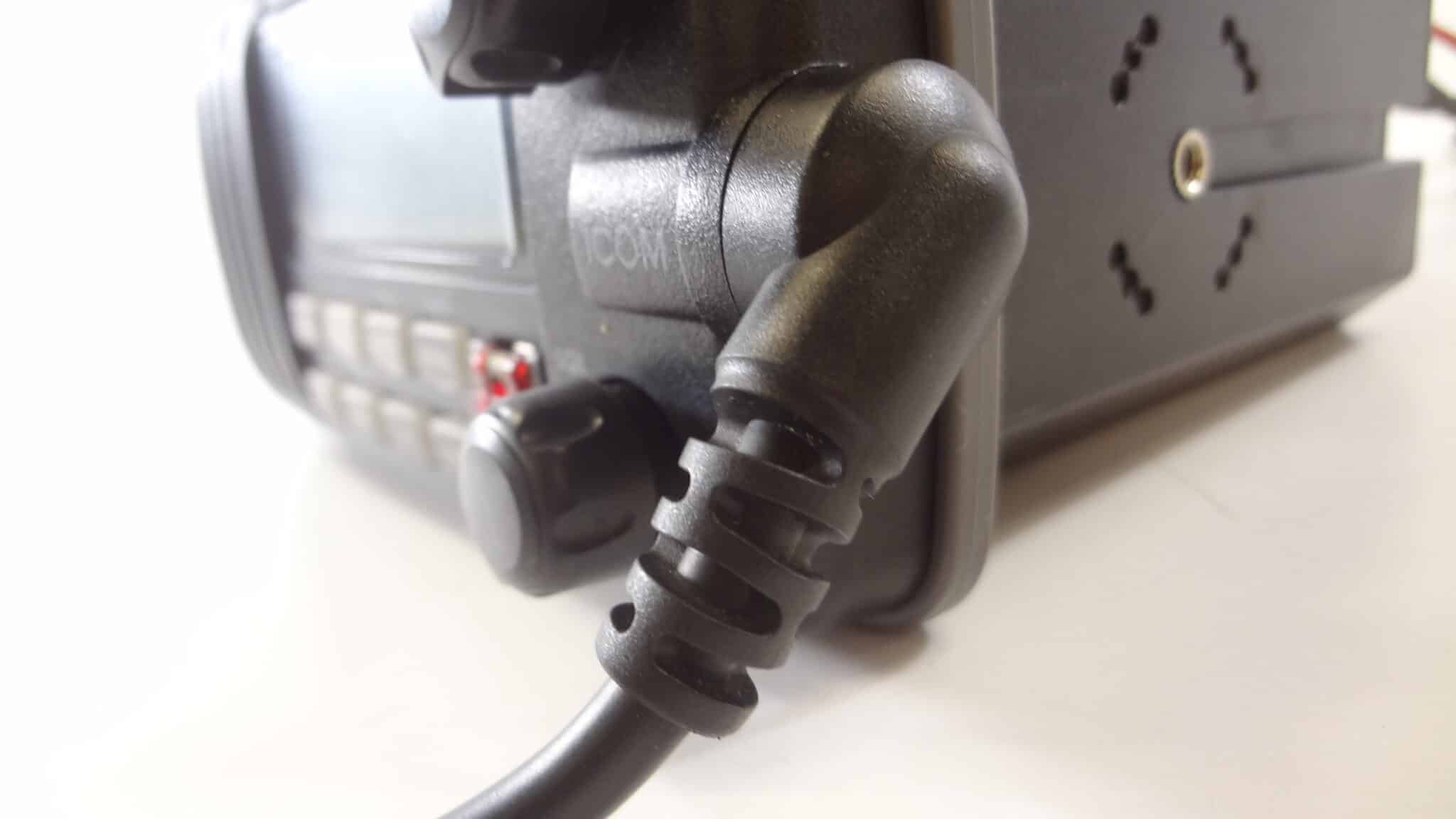 Icom IC-M412 Submersible VHF Marine Radio Transceiver Unit w/ HM-164B ...