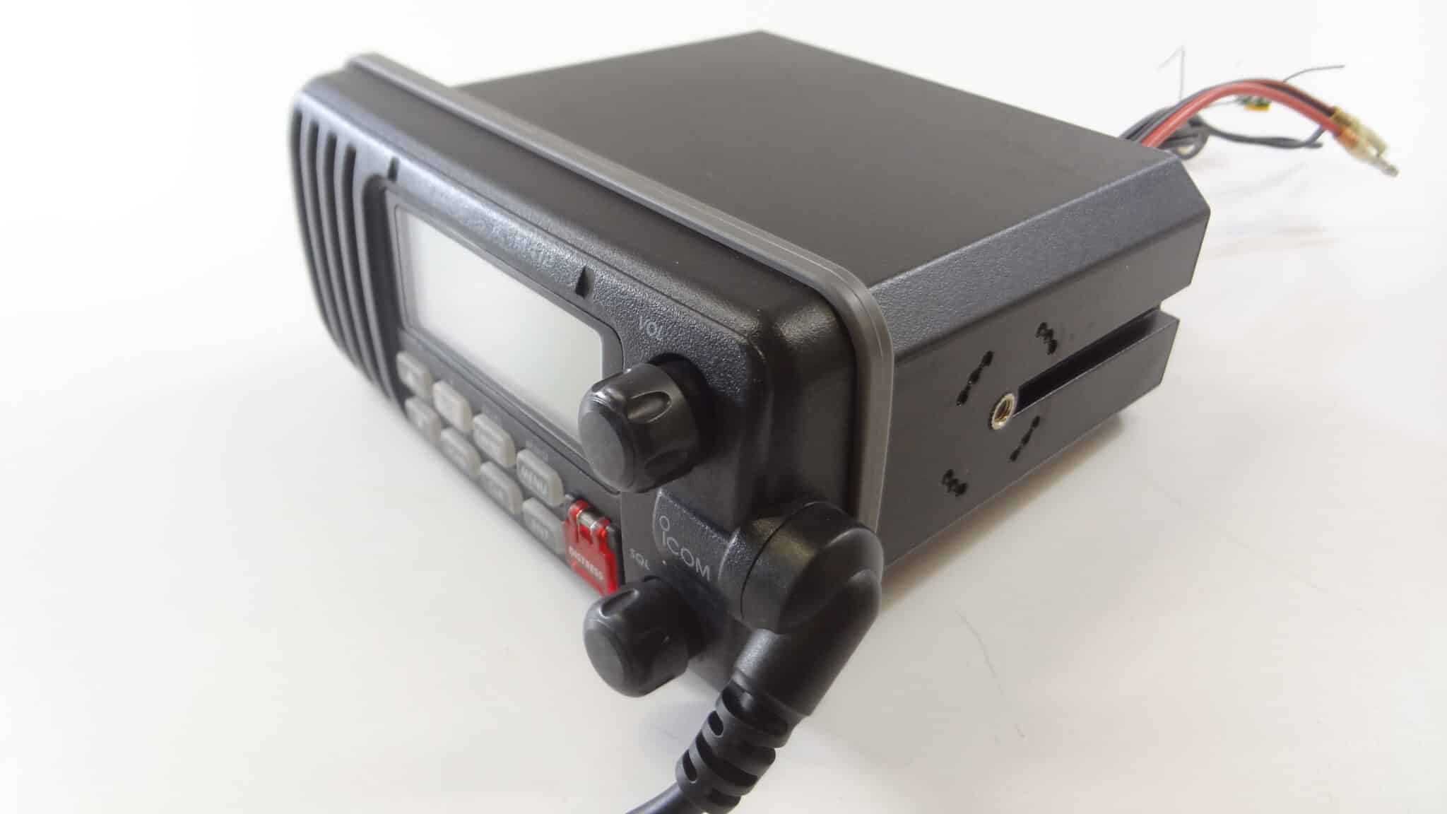 Icom IC-M412 Submersible VHF Marine Radio Transceiver Unit w/ HM-164B Hand Mic! - Max Marine ...