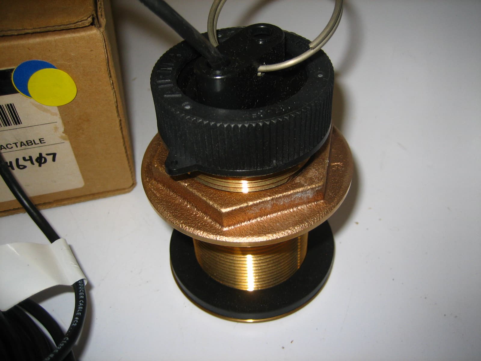 Raymarine M78717 B17 Low Profile Depth Transducer f/ ST40 ST60 ST60 ...