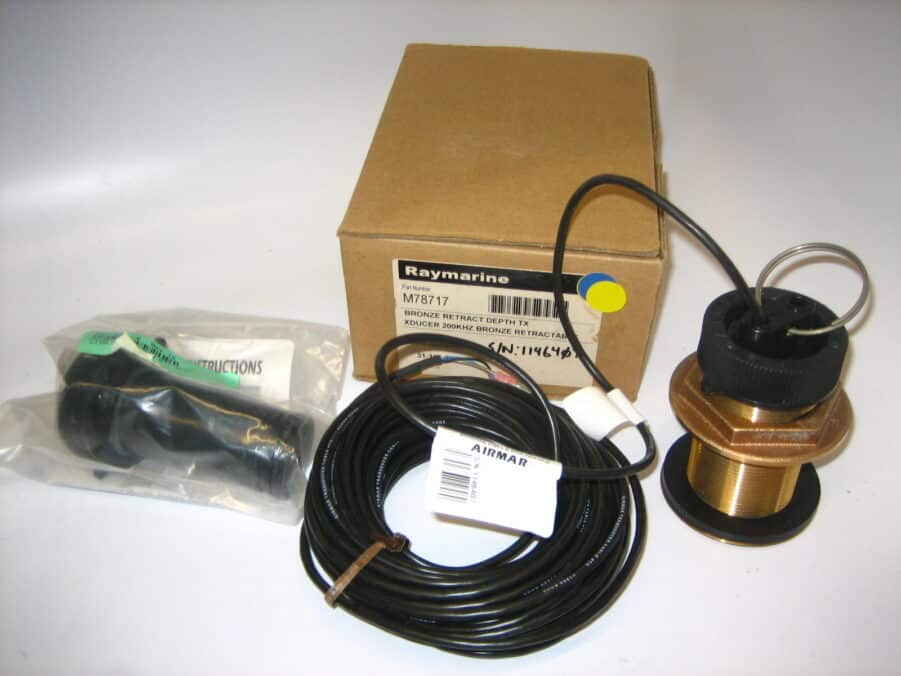 Raymarine M78717 B17 Low Profile Depth Transducer f/ ST40 ST60 ST60 ...