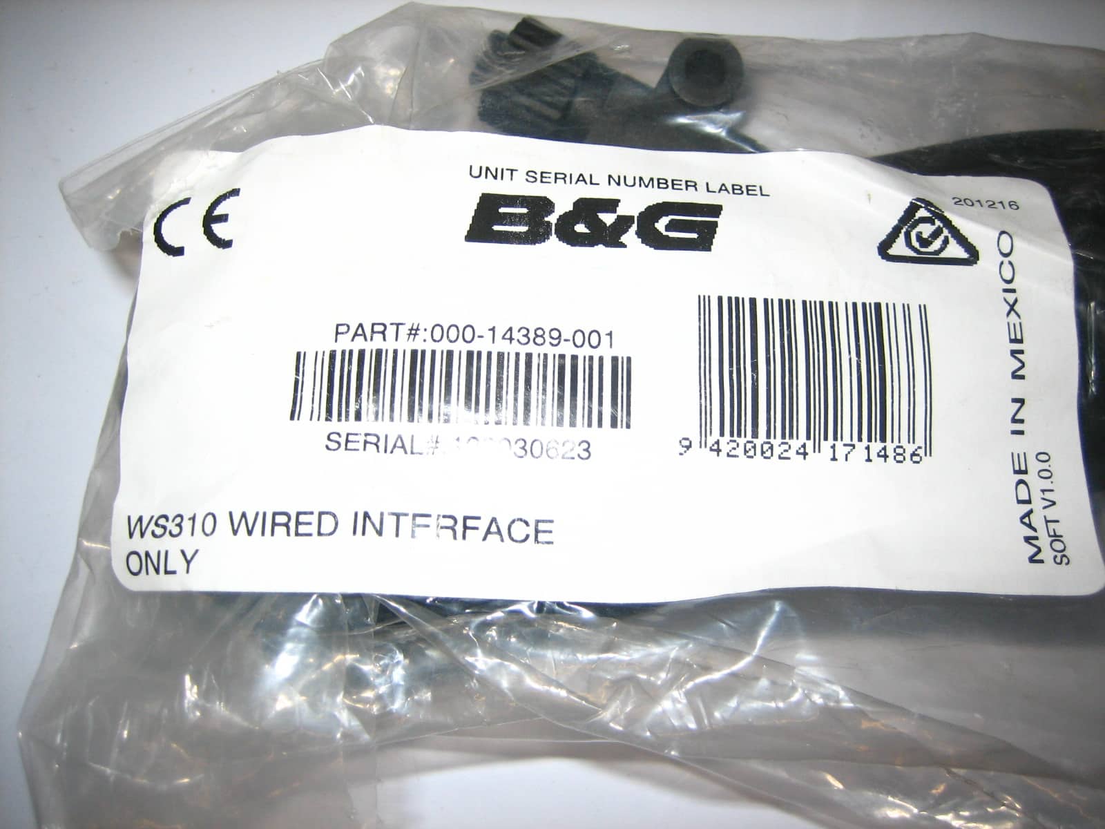 B&G WS310 Wired Interface Module - NEW - 000-14389-001 - Max Marine ...