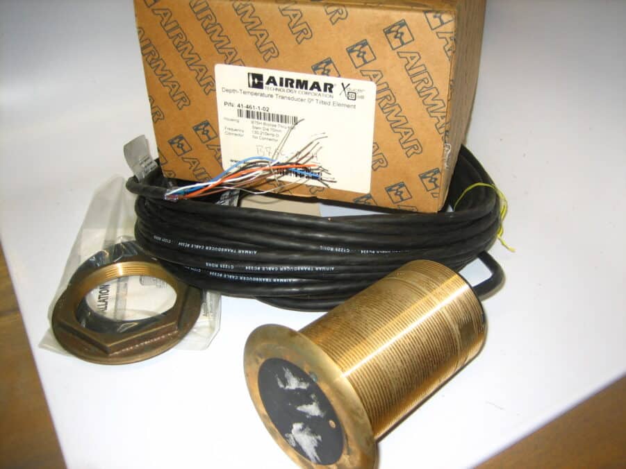 Airmar B75H-0 Bronze Thru-Hull CHIRP Transducer - NEW OPEN BOX - Loose ...