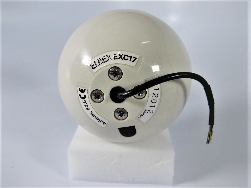 Elbex - EXC17 - Unbreakaball Security Surveillance Dome Camera- Tested ...