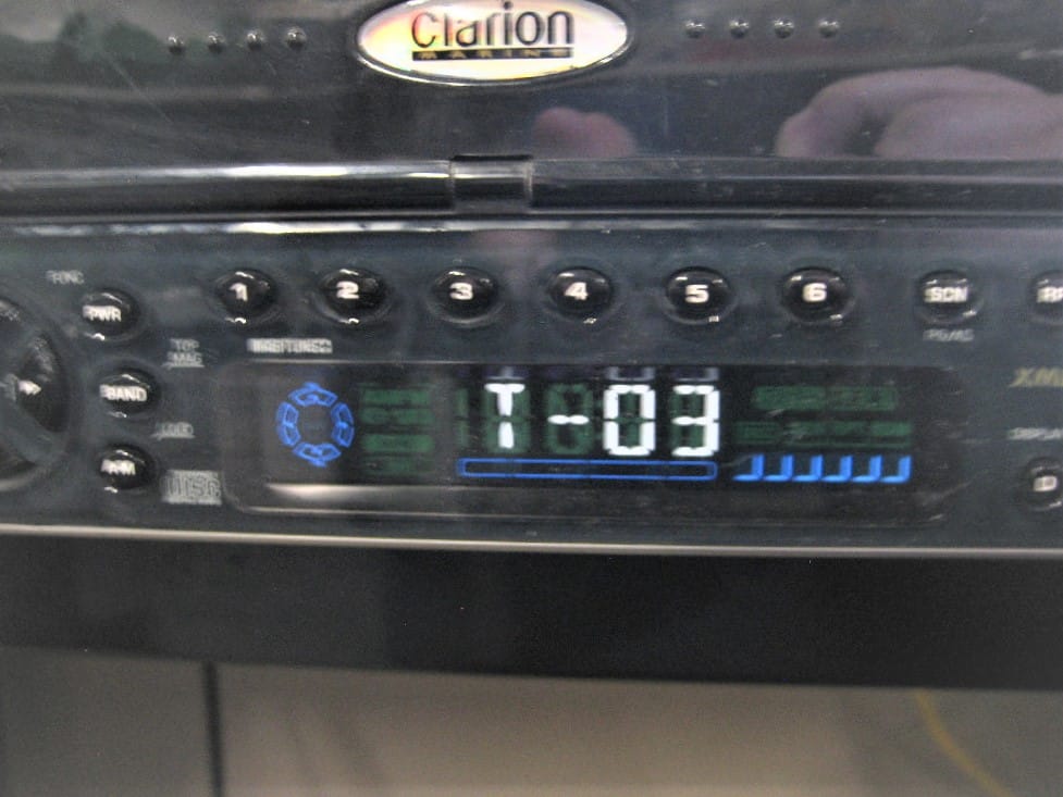 Clarion - XMD1 AM/FM CD Marine Stereo - Used - TESTED - WORKING - Free ...
