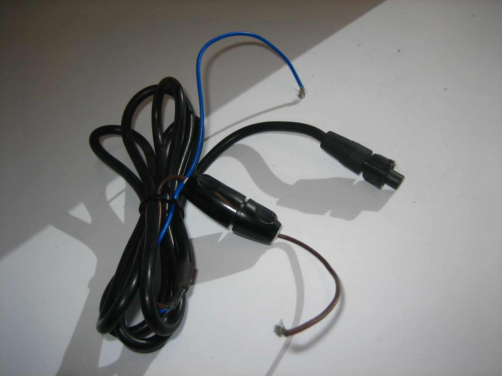 Simrad CE EQ CP 30 32 Power Cable w/2-Pin Connector - Great Condition ...