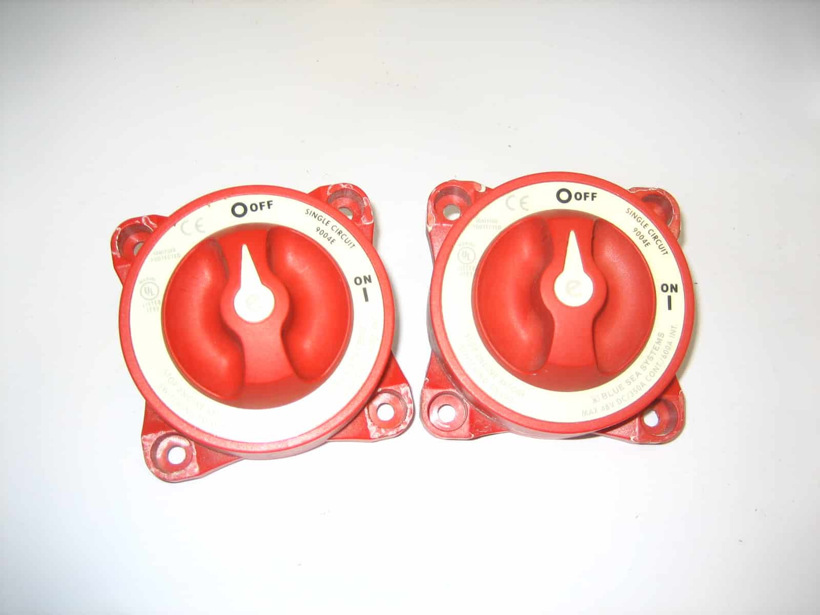 Blue Sea Systems LOT OF 2 9004E Battery Switches - WORKING CONDITION ...