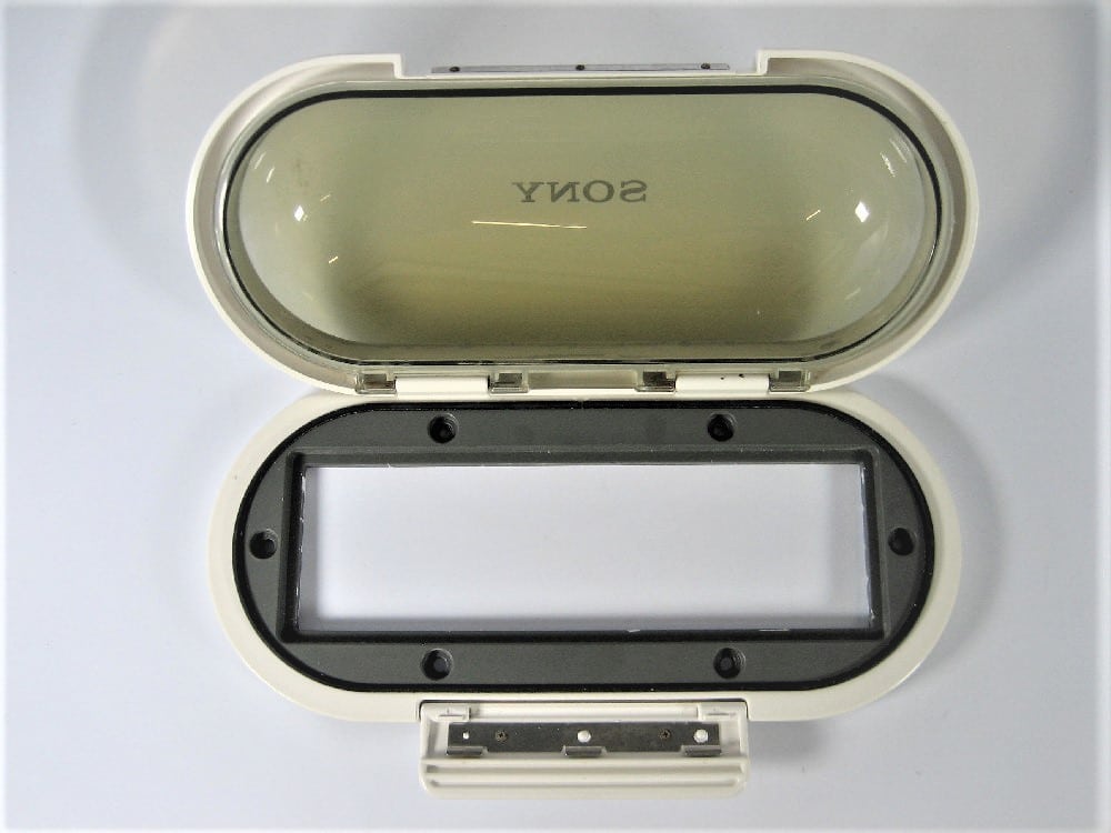 Sony - GMD616 Waterproof In-Dash Stereo Cover w/ Mounting Cage - Used ...