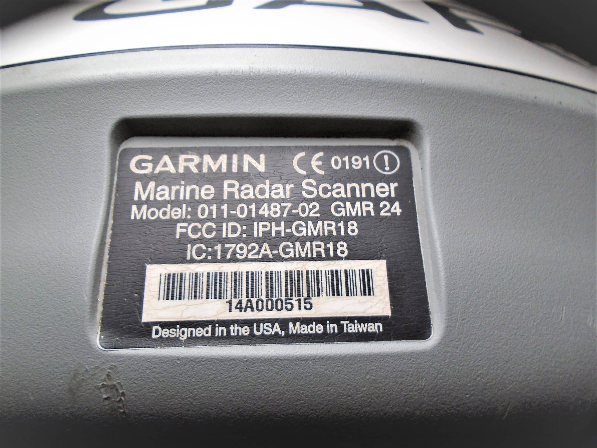 Garmin GMR24HD 4kw Radar Dome Add-On W/Cables - Tested/Updated w/90 Day ...