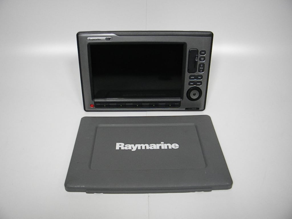 Raymarine E120w HybridTouch MFD w/Sun Cover -E62223- Tested! 90 Day ...