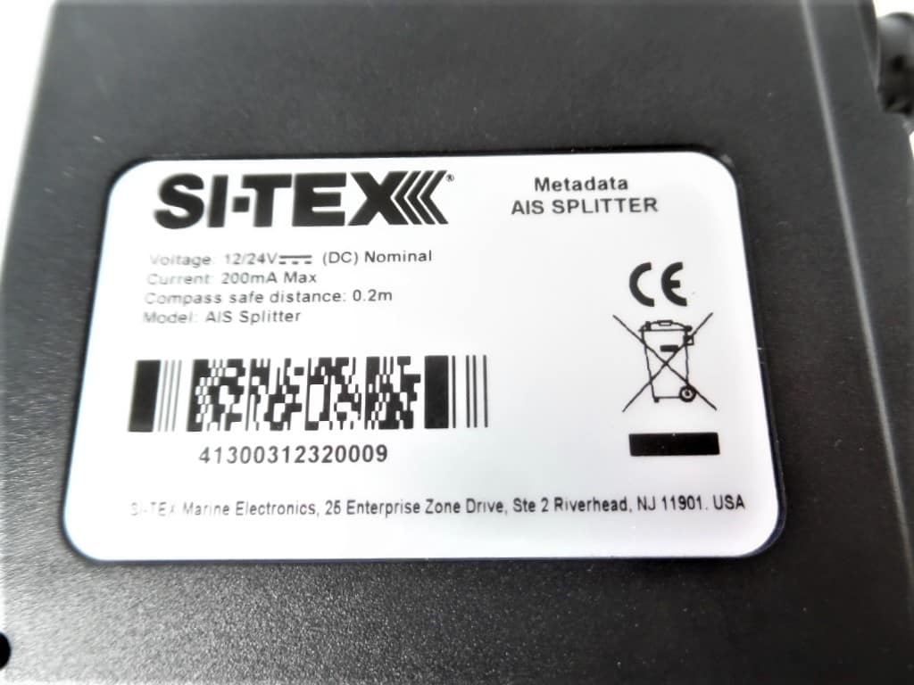 SI-TEX - Metadata AIS Splitter - Tested Good! - Complete With Cables ...