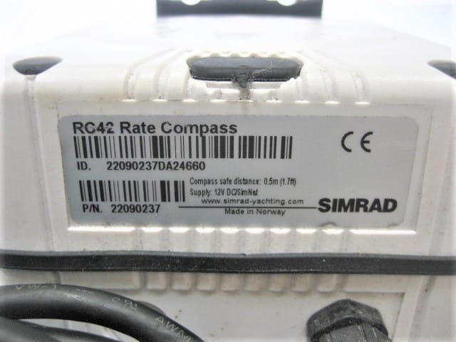 Simrad-RC42-Rate Compass//N2K-Simnet Heading Sensor//90-Day Warranty ...