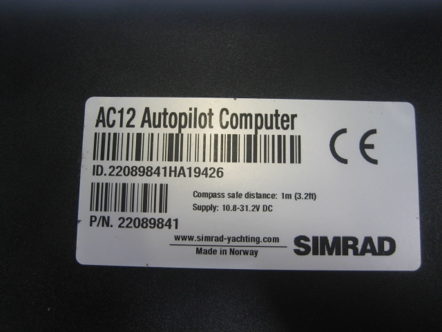 Simrad - AC12 - Autopilot Computer - 22089841 - For AP24/AP28/GOOD ...