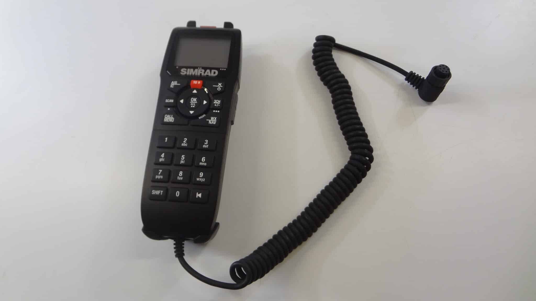 Simrad HS90 VHF Handset For RS90 Marine Radio Transceiver System New In ...