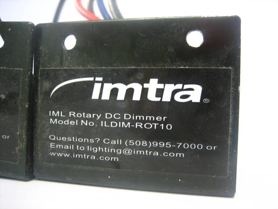 Imtra IML Rotary DC Dimmer 0-10a 12/24v - ILDIM-ROT10 - Lot of 3 - Max Marine Electronics