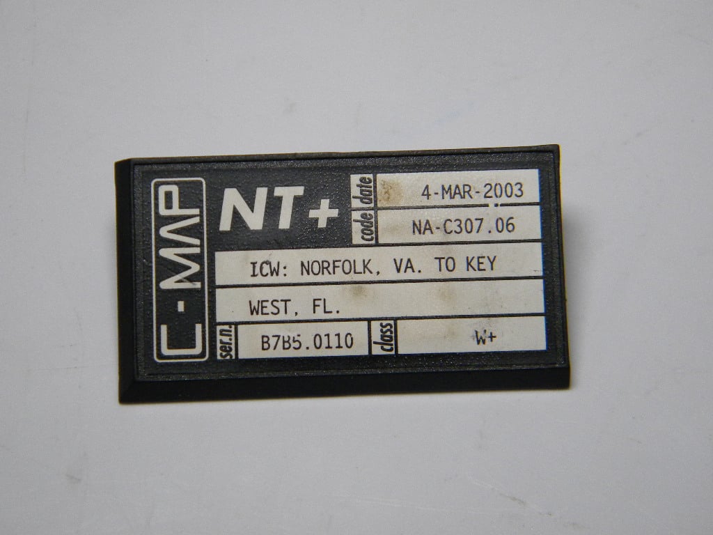 C-Map NT+ C-Card Format -*ICW: NORFOLK, VA. - KEY WEST, FL.* NA-C307.06 ...