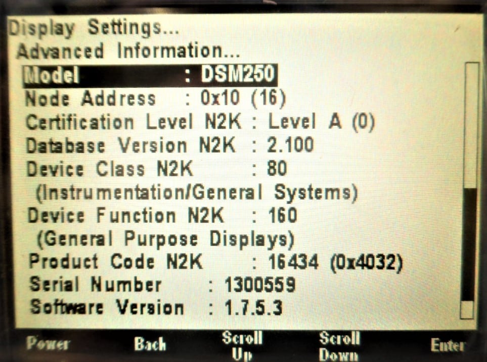 Maretron - DSM250 - NEW OLD STOCK - Color NMEA 2000 Display - Updated ...