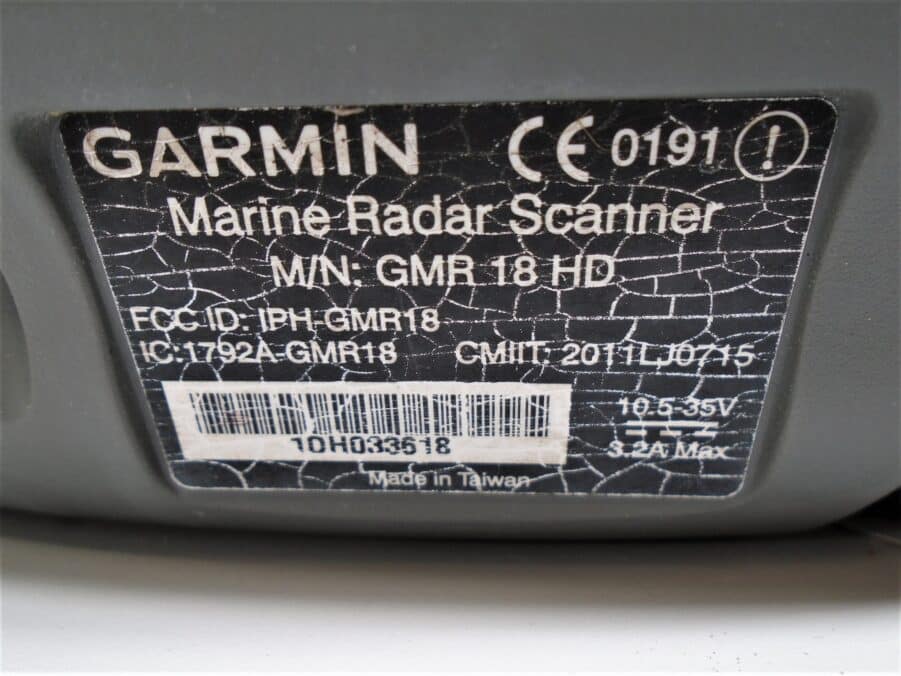 Garmin GMR18HD 4kw Radar Dome Add-On W/Cables - (Tested/Updated) 90day ...