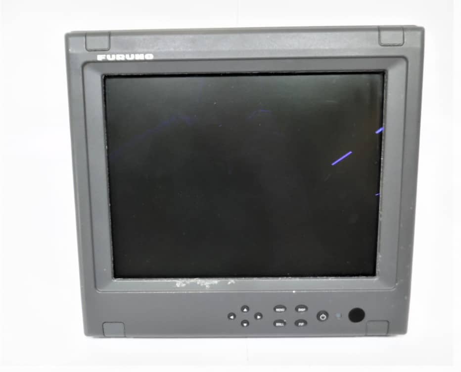 Furuno - 12" MU-120c Color Sunlight Viewable Marine Monitor Display ...