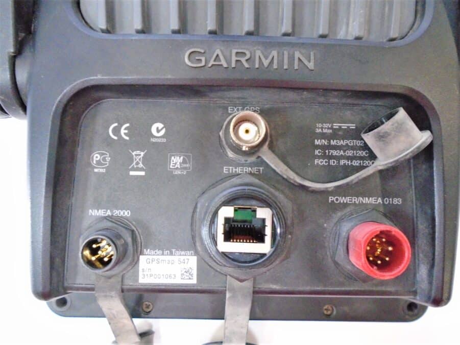 Garmin GPSmap 547 GPS Chart Plotter Tested Working (90 Day Warranty ...
