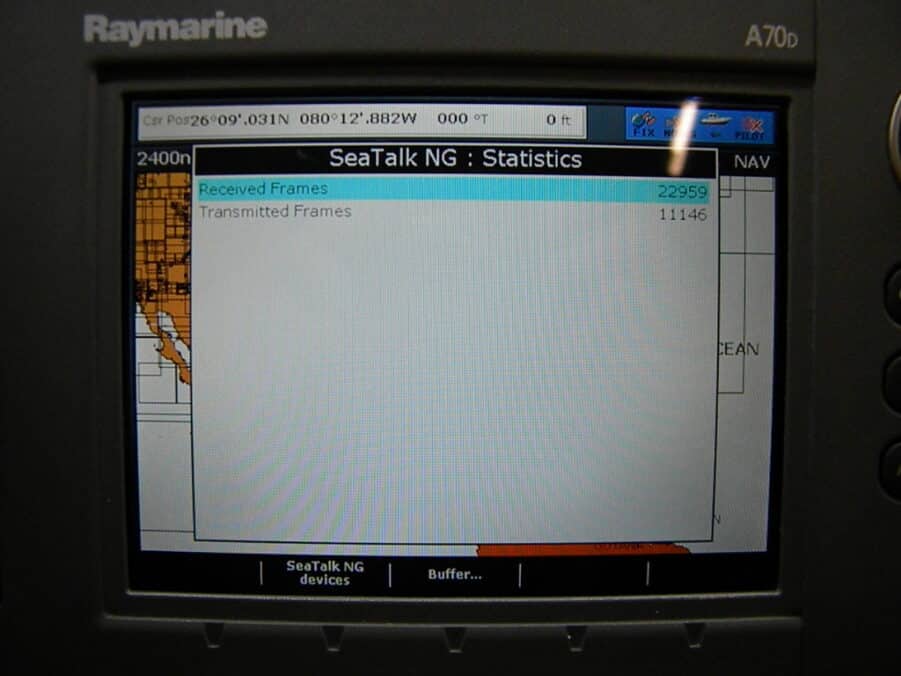 Raymarine A70D Chartplotter/Fishfinder Display w/Sun Cover E62192 - Great Cond. - Max Marine ...
