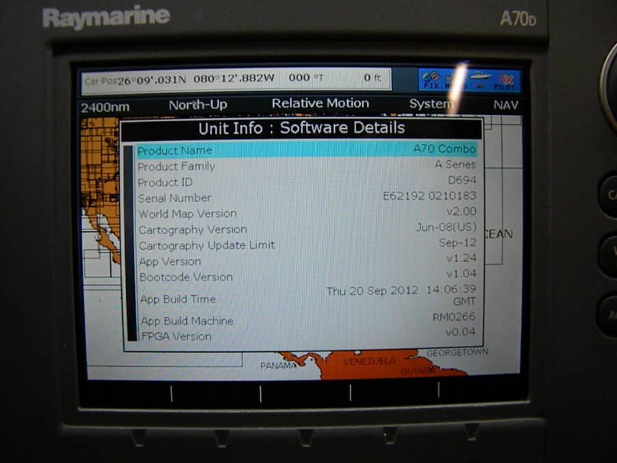 Raymarine A70D Chartplotter/Fishfinder Display w/Sun Cover E62192 ...