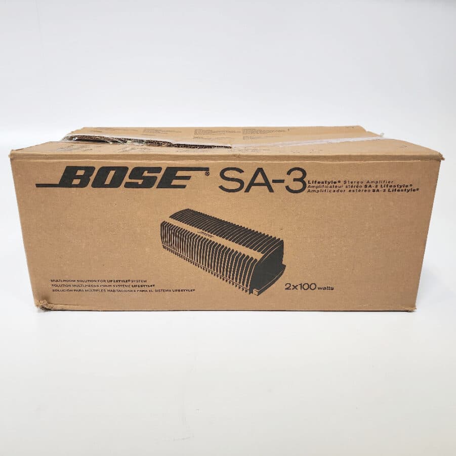 Bose Lifestyle SA-3 Stereo Amplifier- 2x100 Watts - New Old Stock -Free ...
