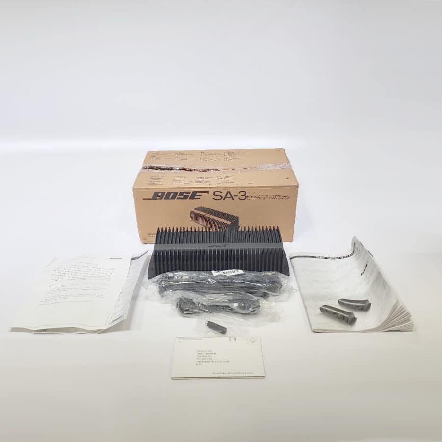 Bose Lifestyle SA-3 Stereo Amplifier- 2x100 Watts - New Old Stock -Free ...