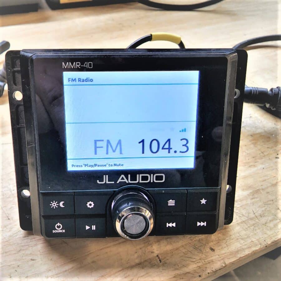 JL Audio MMR-40 Wired NMEA 2000 Marine Remote Control Only - FOR PARTS ...