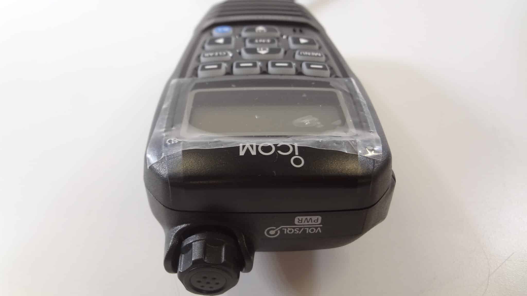 Icom HM-195B VHF COMMAND MIC IV f/ IC-M400BB IC-M24G/23G IC-M506 IC ...