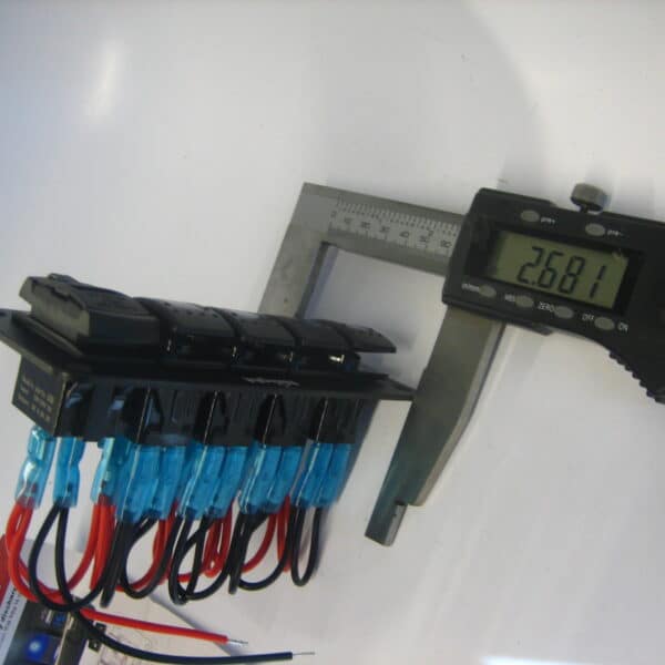 Nilight 4 Gang Rocker Switch Panel with 4.8 Amp Dual USB Charger ...