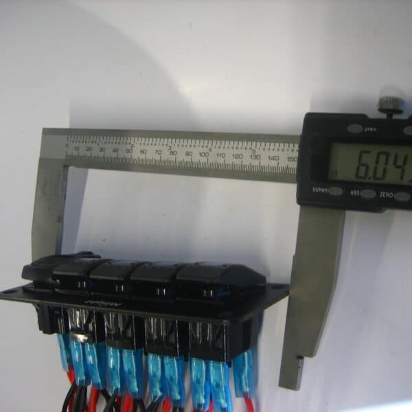 Nilight 4 Gang Rocker Switch Panel with 4.8 Amp Dual USB Charger ...