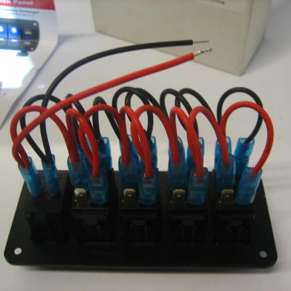 Nilight 4 Gang Rocker Switch Panel with 4.8 Amp Dual USB Charger ...